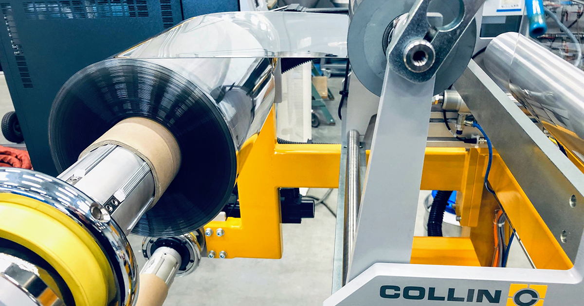 COLLIN manufactures lines for the production of protective film ...