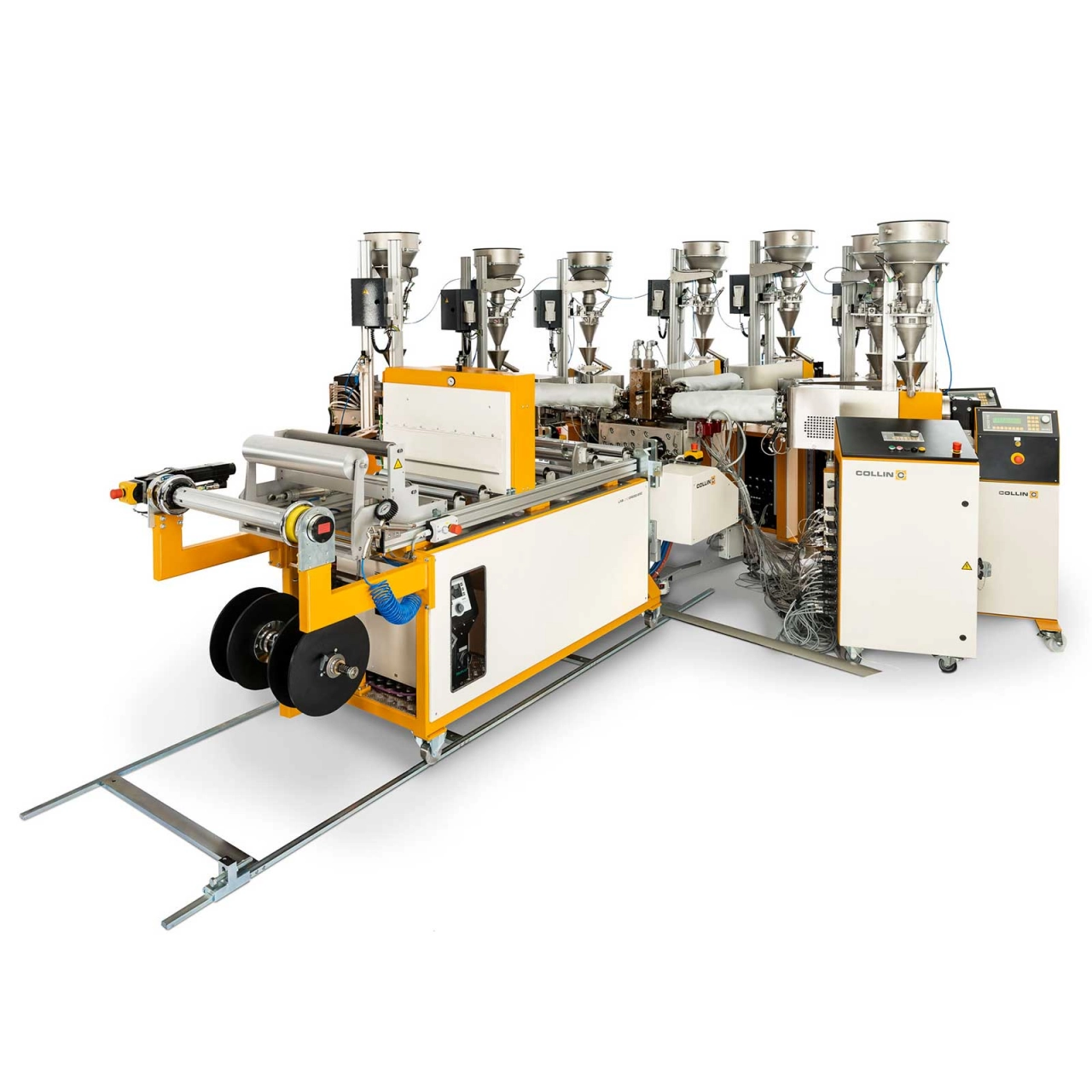 Flat Film Lines with two rolls - COLLIN Lab & Pilot Solutions