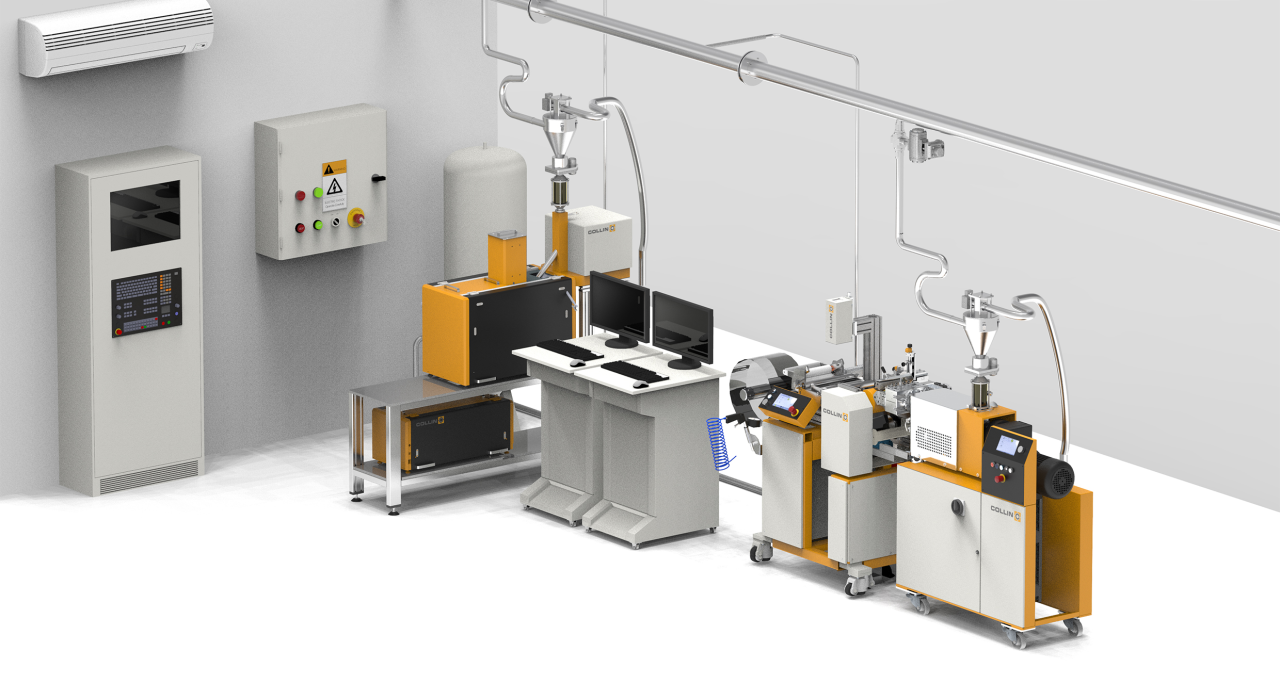 Fully-automatic all in one test system for granulates & powder - COLLIN ...