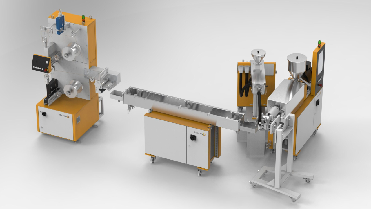 Fakuma 2021 - Highlight 3D-filament or tube line - COLLIN Lab & Pilot ...