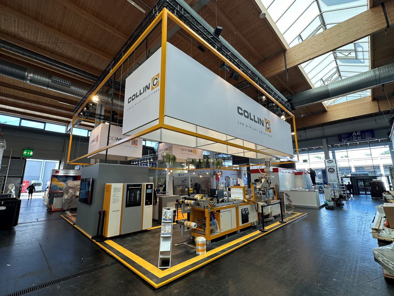 COLLIN at the Fakuma 2023 flat film line in live operation - COLLIN Lab ...